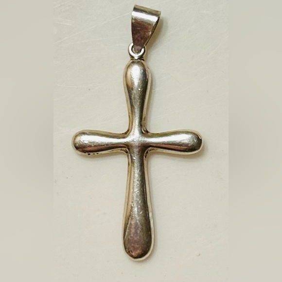THAI | Jewelry | Vintage Thai Sterling Bubbled Cross Pendant | Poshmark